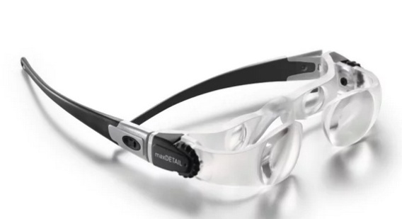 Lupa w kształcie okularów pow. 2x MaxDetail 1624511 Eschenbach - sklep ...